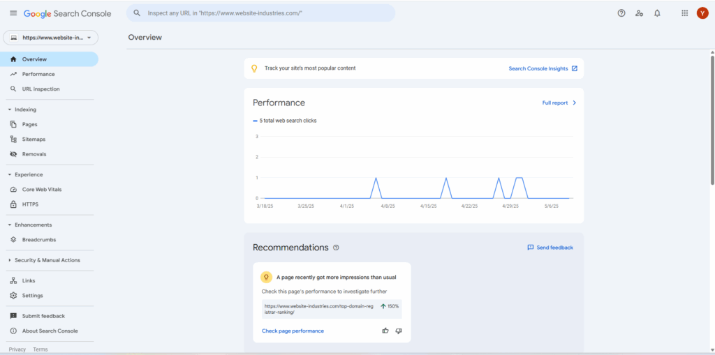 What is Google Search Console? - Website Industries